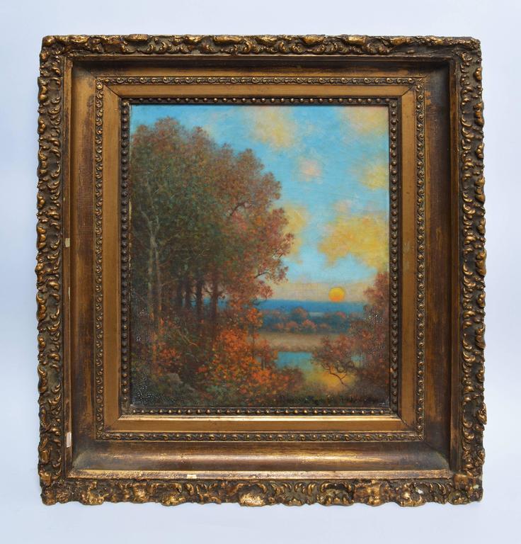 Frank Russell Green - Sunset Landscape by Frank Russell Green at 1stDibs