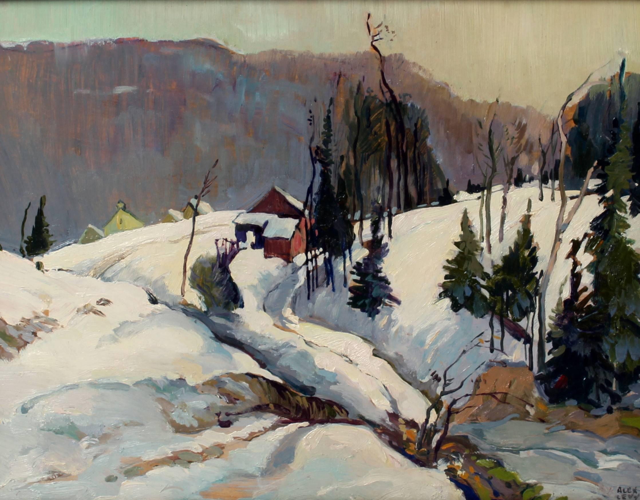 Alexander Oscar Levy - Winter at 1stDibs