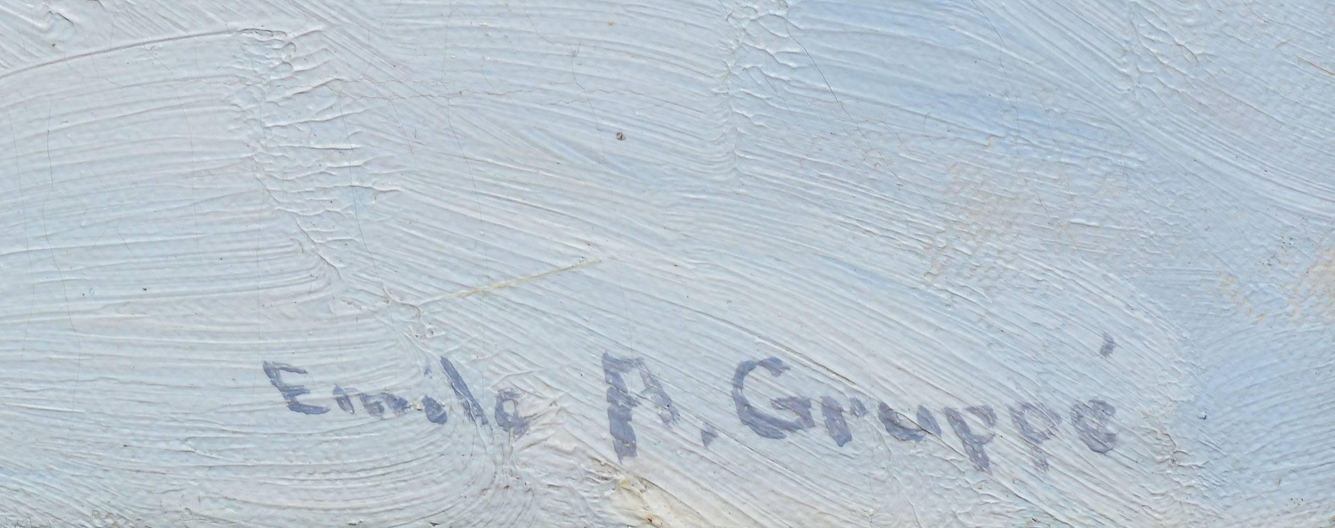 Emile Albert Gruppe - Winter Stream by Emile A. Gruppe at 1stDibs ...