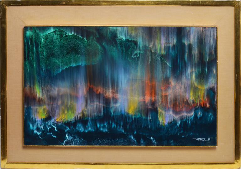 Leonardo Nierman - Abstract Composition by Leonardo Nierman at 1stDibs