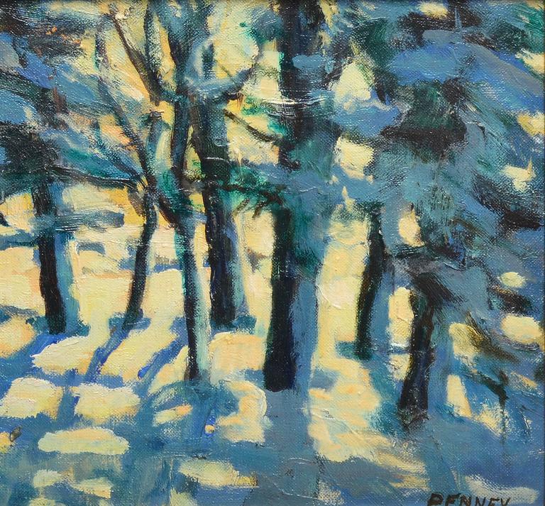 James Penney - Snow, Trees, and Sunlight at 1stDibs
