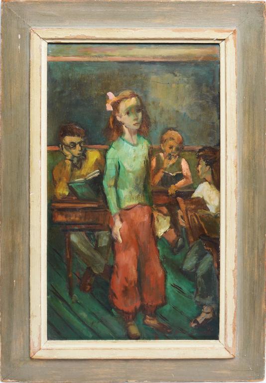 Helen Silver - In the Classroom, American School Portrait at 1stDibs ...