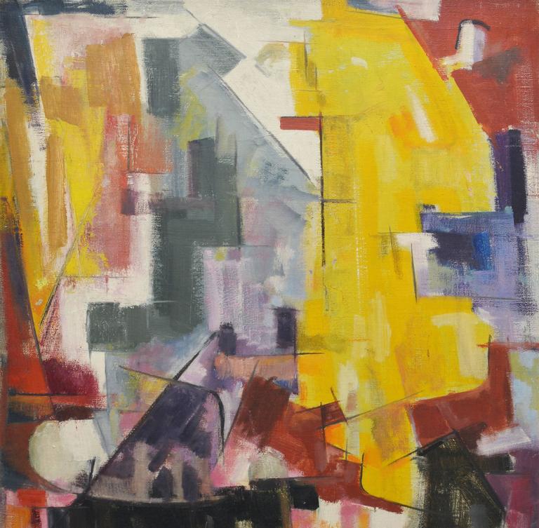 Unknown - Early American Abstract Composition at 1stDibs