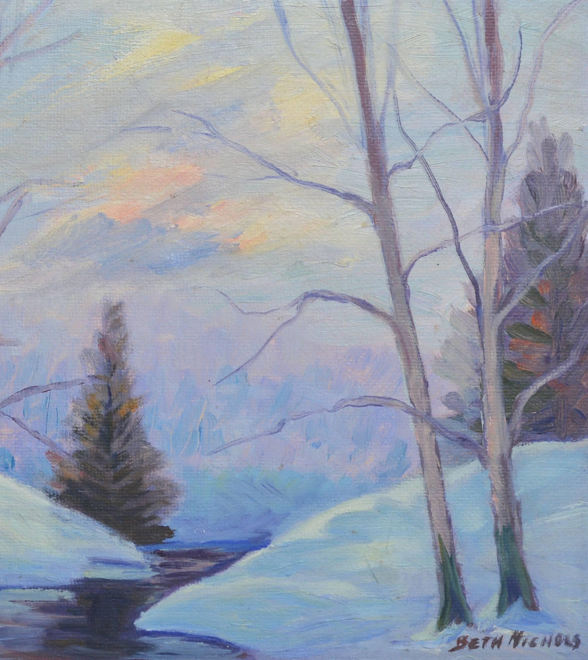 Beth Nichols - Frozen Landscape by Beth Nichols at 1stDibs | c nichols ...