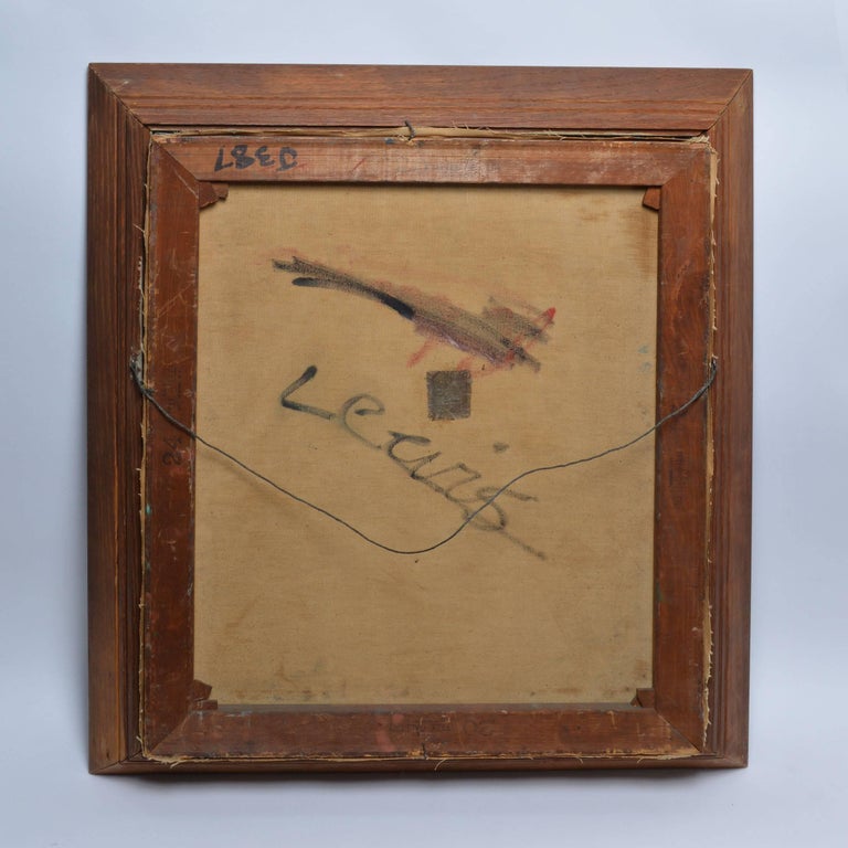 Golda Lewis - Mid Century Modern Abstract Flower Still Life at 1stDibs