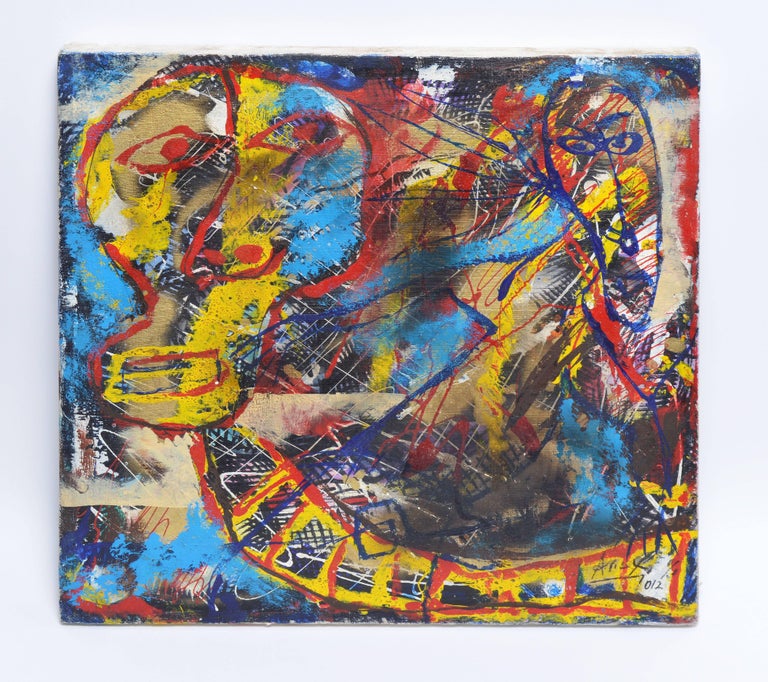 Alejandro Santiago - Mexican Modernist Abstract by Alejandro Santiago ...