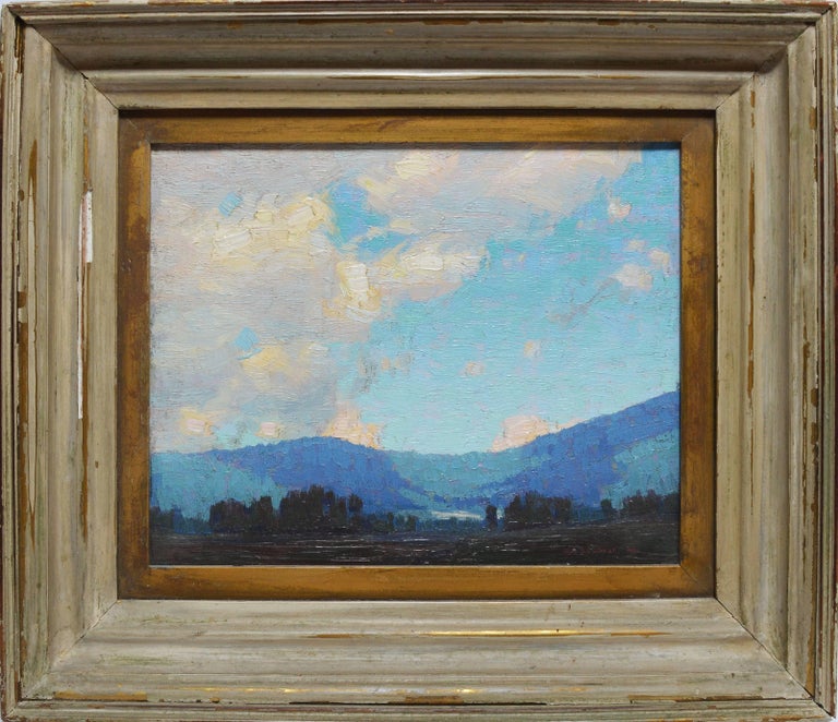 Allen Dean Cochran - Summer Day, Panoramic Impressionist Landscape by ...