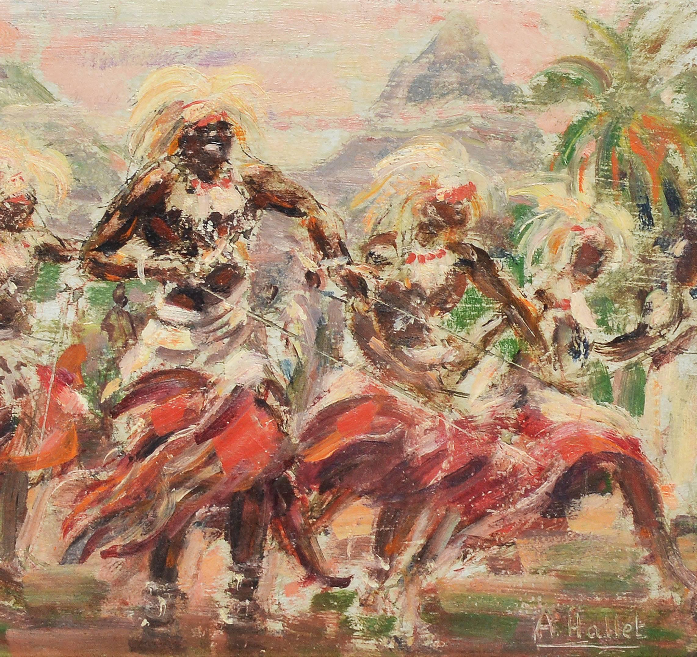 André Hallet - Danseurs Rwanda by André Hallet at 1stDibs | andre hallet