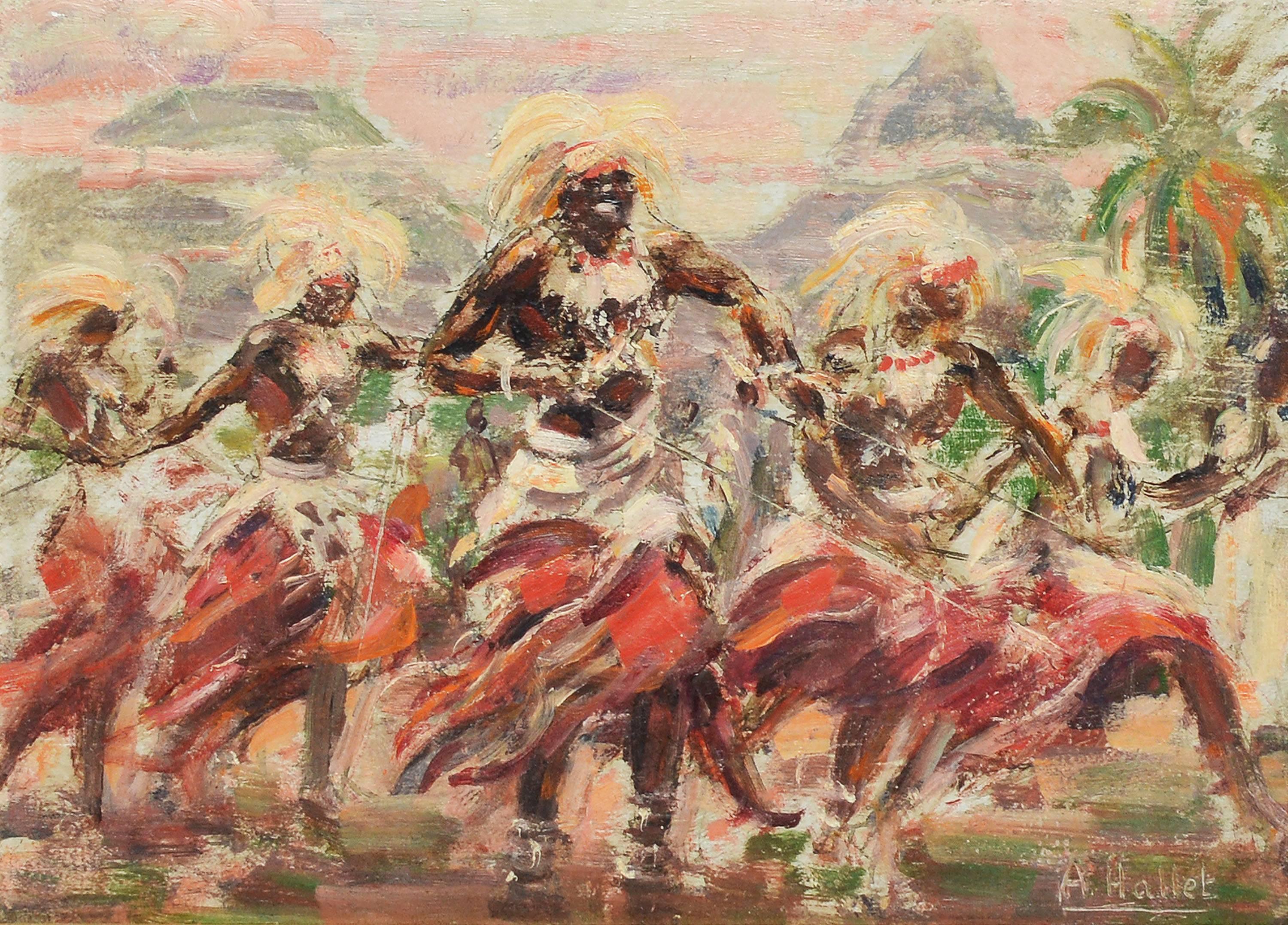 André Hallet - Danseurs Rwanda by André Hallet at 1stDibs | andre hallet
