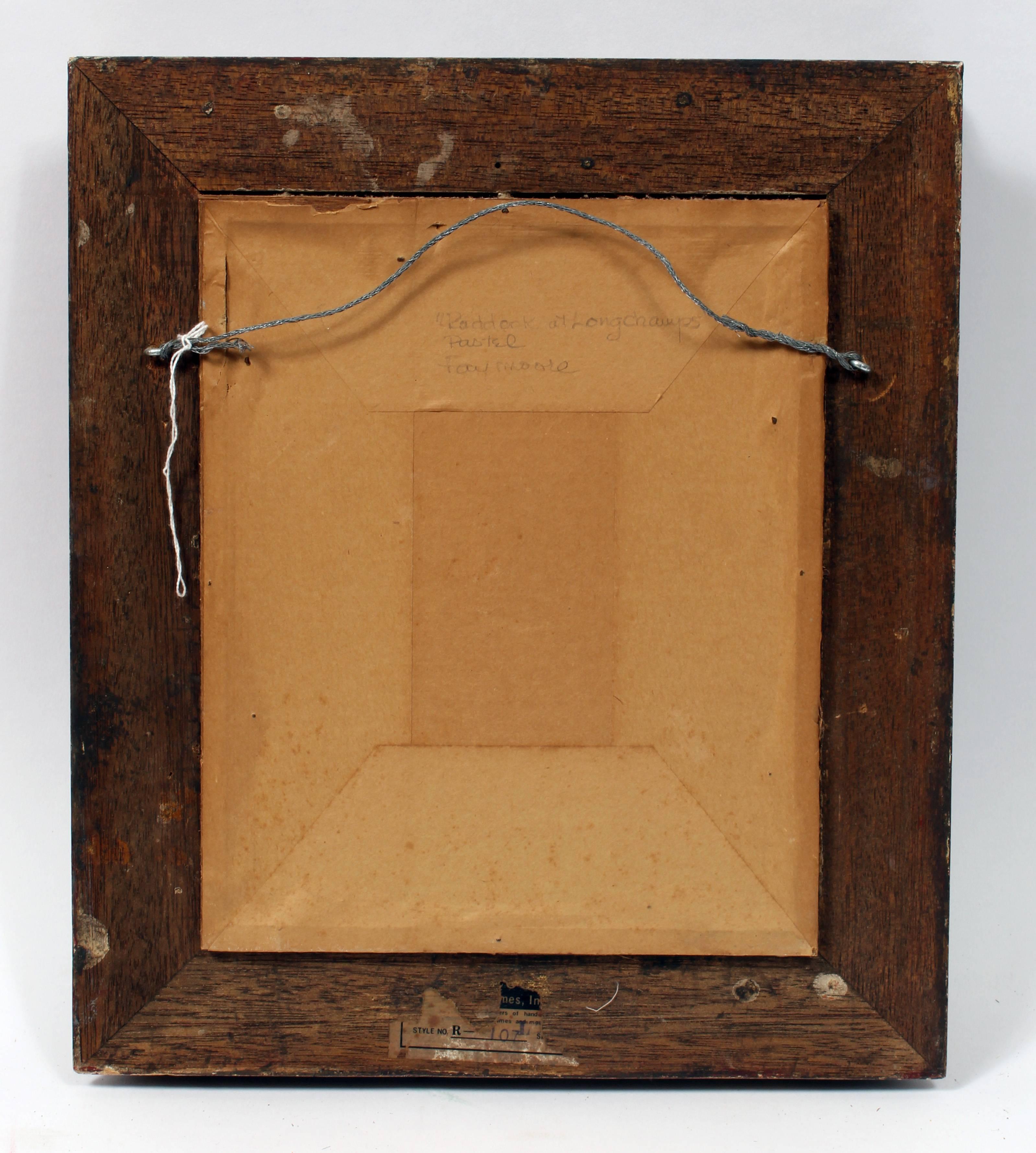 Fay Mowery Moore - Paddock at Longchamps (France) at 1stDibs | fay ...