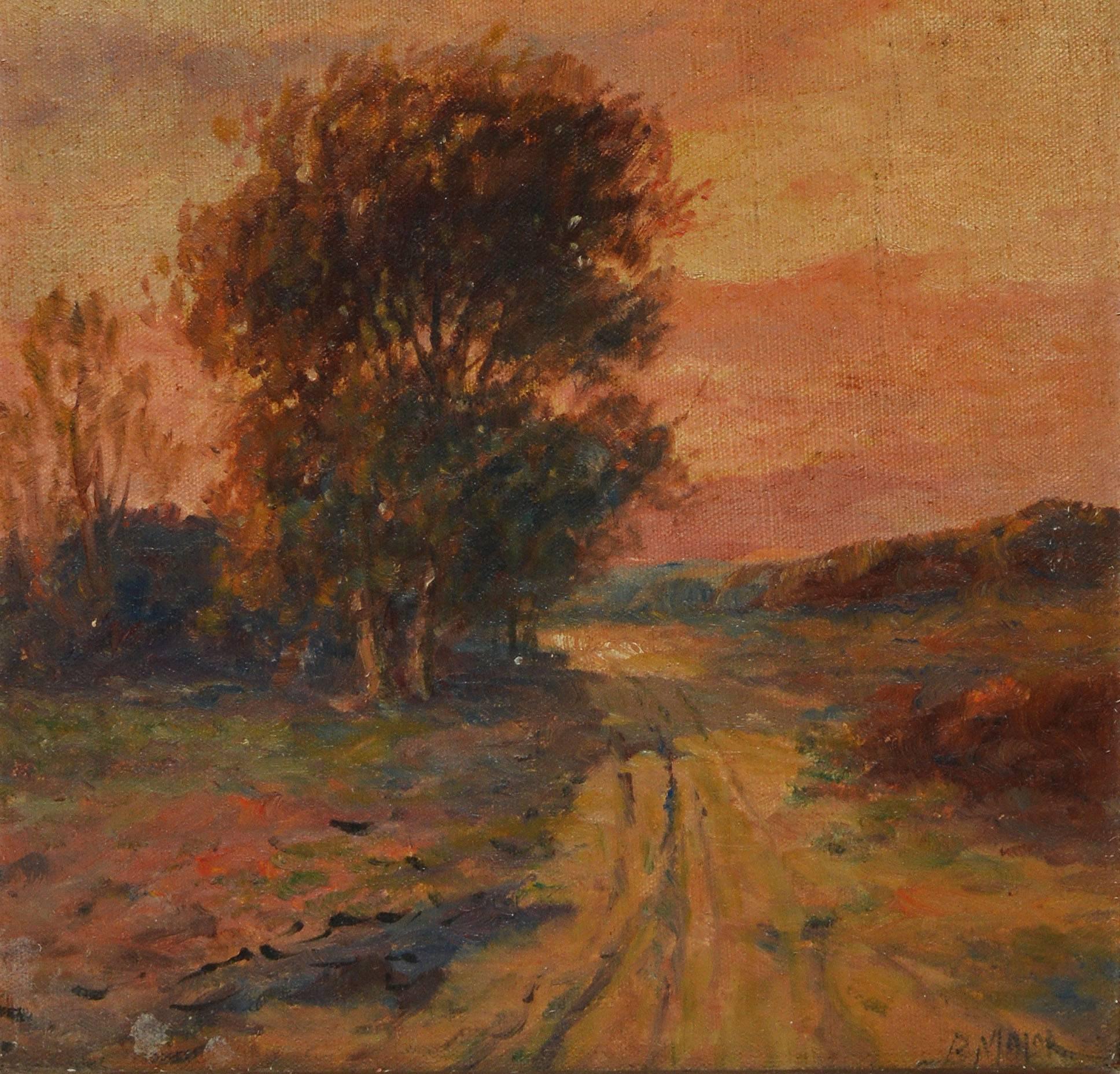 Boris B. Major - Sunset Landscape by Boris B Major at 1stDibs | b major ...