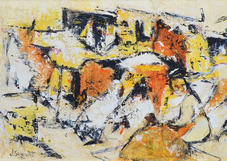 Jose Salazar Ruiz Esparza - Abstract Composition by Jose Salazar at 1stDibs