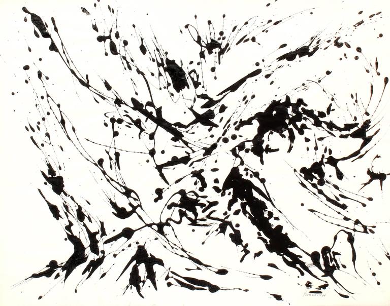 Toma Yovanovich - Abstract Expressionist Action Painting at 1stDibs