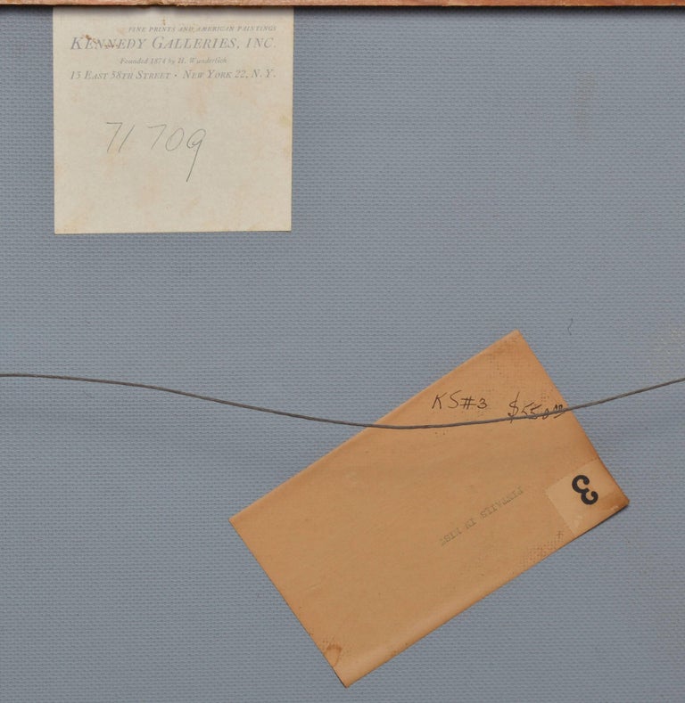 Keith Shackleton - Pintail Ducks in Flight, Modernist Painting by Keith ...