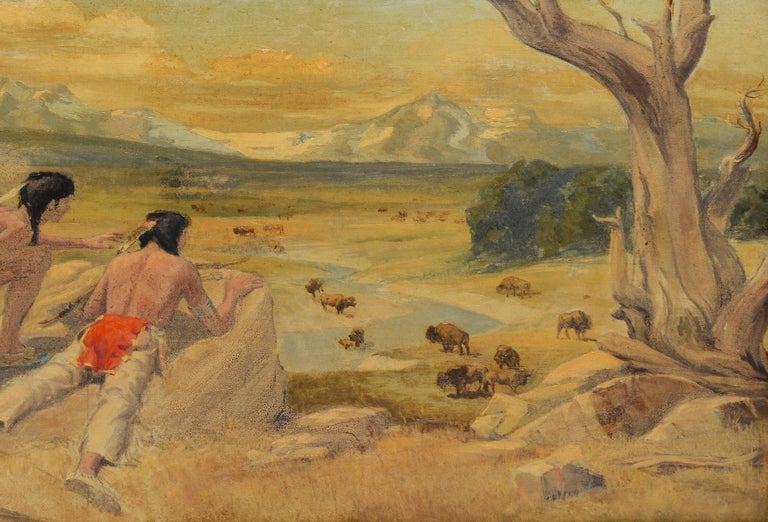 Unknown - Scouting the Buffalo, Western Native American School ...