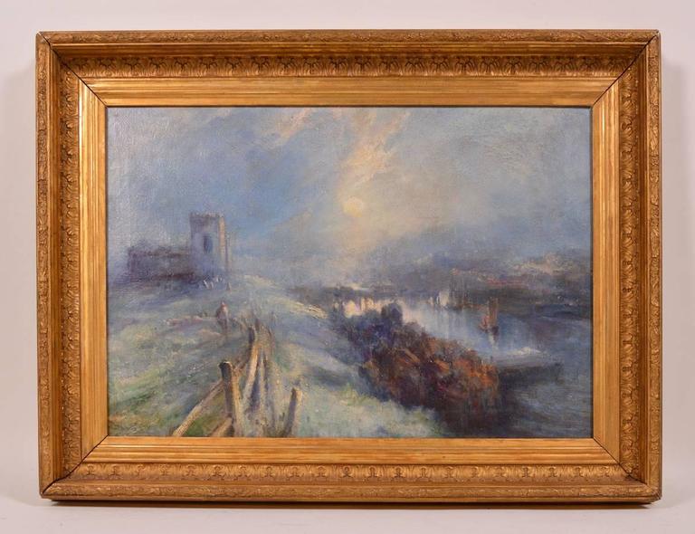 Frank Wasley - Impressionist River Scene at 1stDibs