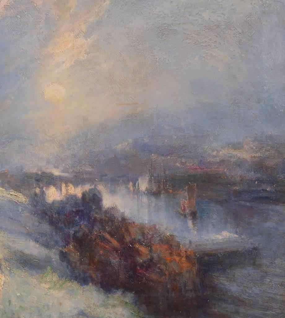 Frank Wasley - Impressionist River Scene at 1stDibs