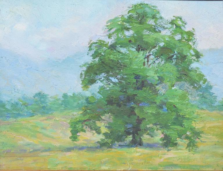 Unknown - Plein Aire American Impressionist Landscape at 1stDibs