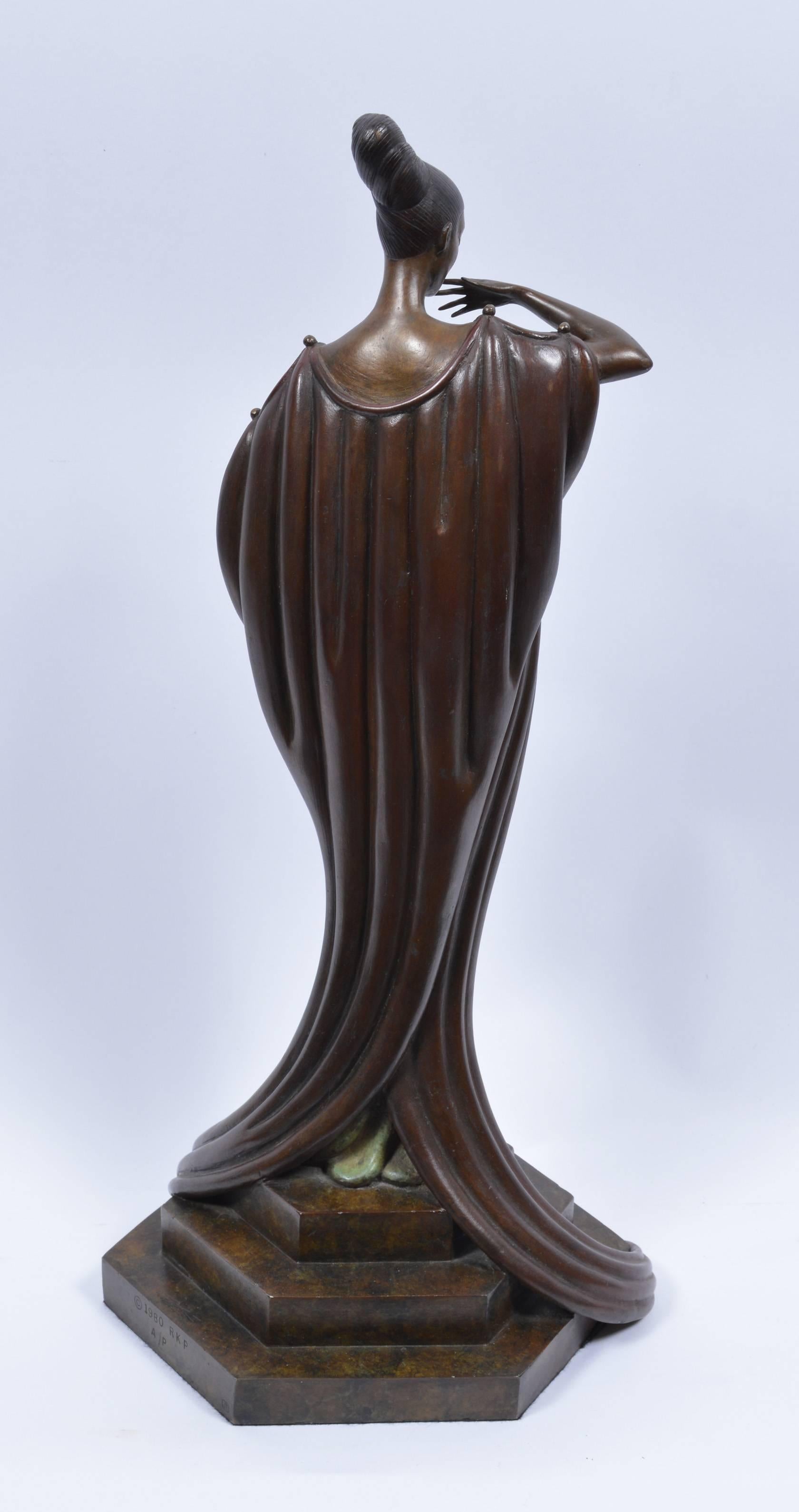 Erté - Erte Bronze, "An Evening in 1922" at 1stDibs