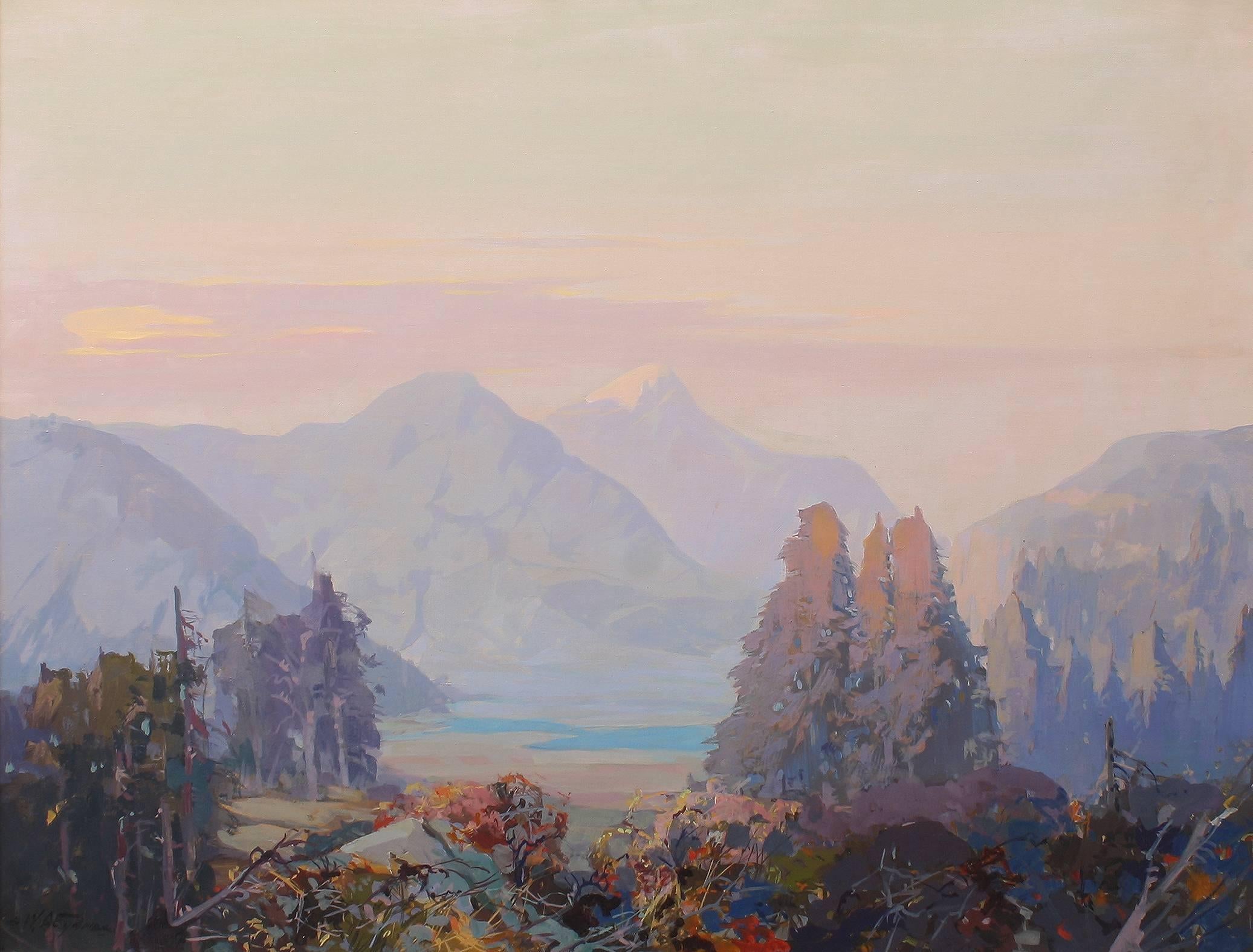 William Arnold Eyden Jr. - Sunset in the Valley at 1stDibs | william ...