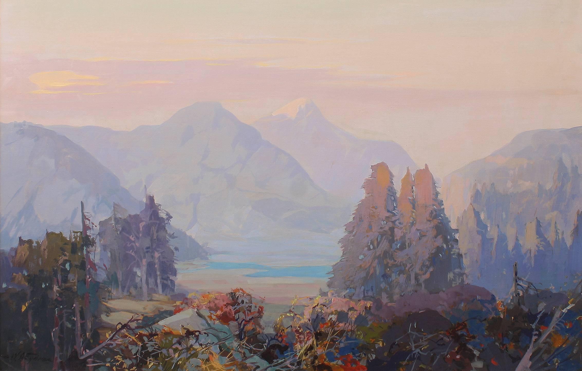 William Arnold Eyden Jr. - Sunset in the Valley at 1stDibs | william ...