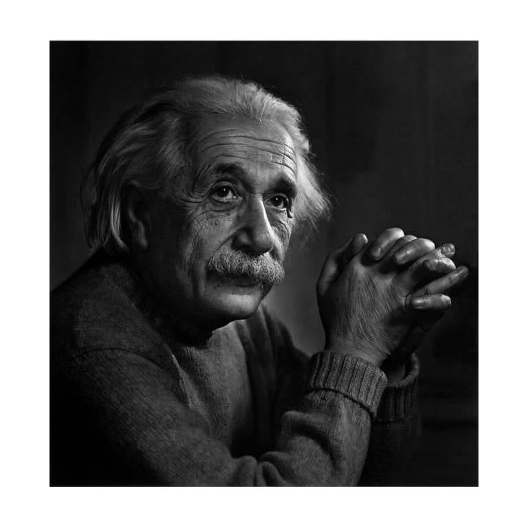 Black And White Portraits Of Albert Einstein