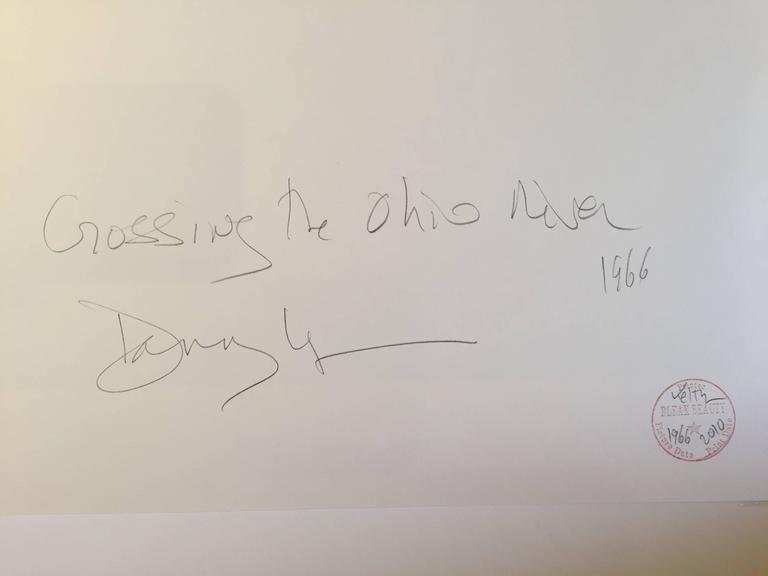 Danny Lyon - Crossing the Ohio near Louisville For Sale at 1stDibs