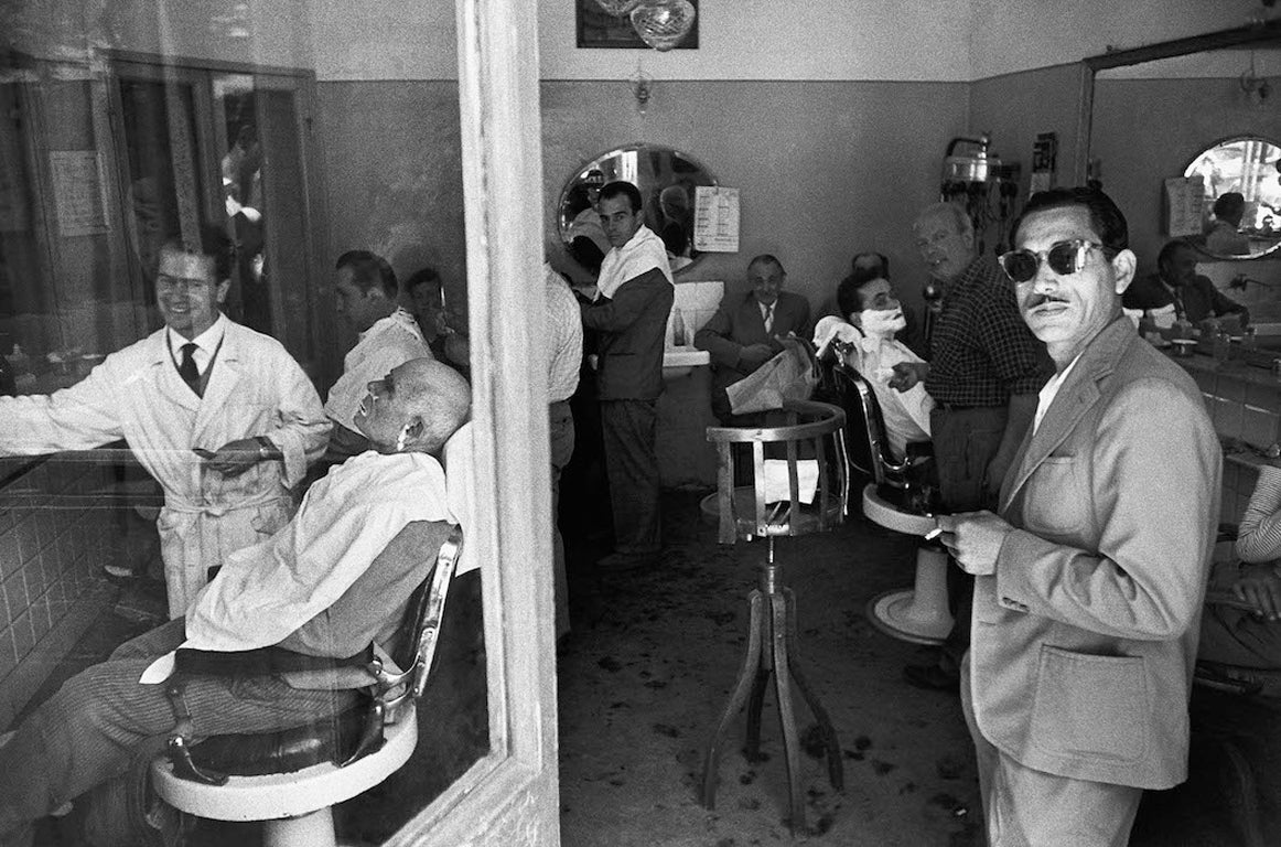 William Klein - Barbershop, Rome For Sale at 1stDibs
