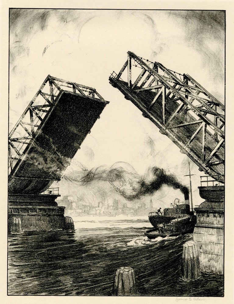 James Allen - The Bridge For Sale at 1stDibs