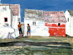 William Grauer - untitled (Street Scene Mexico) For Sale at 1stdibs