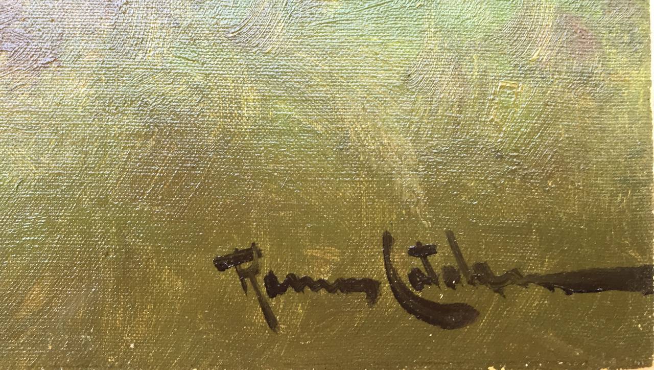 Benito Ramos Catalan - "Twilight in the Andes" at 1stDibs | benito ...