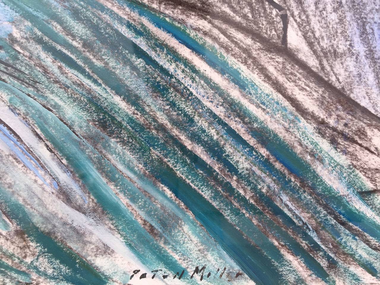Paton Miller - "Vertical Waves" For Sale at 1stDibs