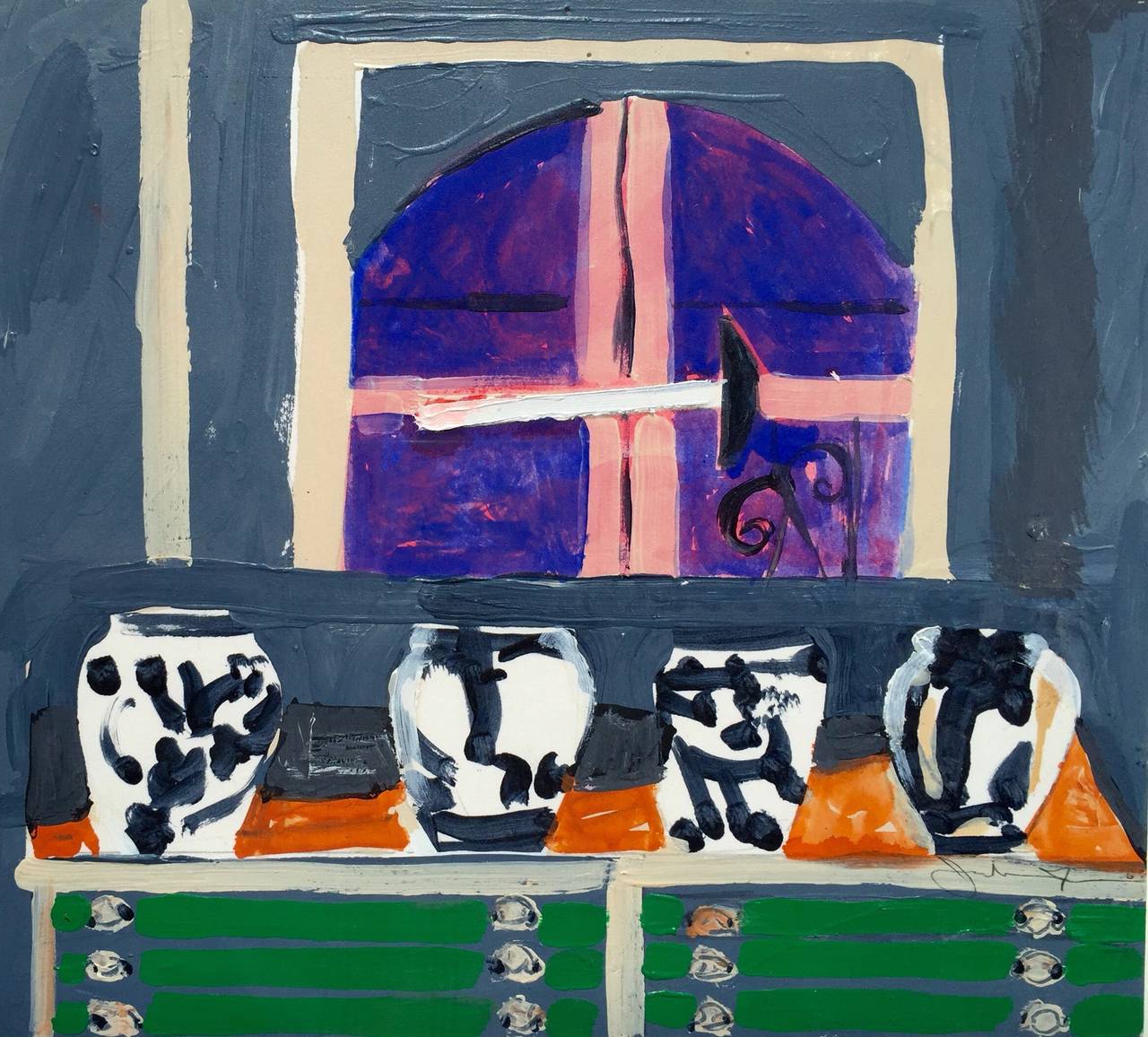 Jonathan Nash Glynn - "Four Vases" at 1stDibs | jonathan nash glynn ...