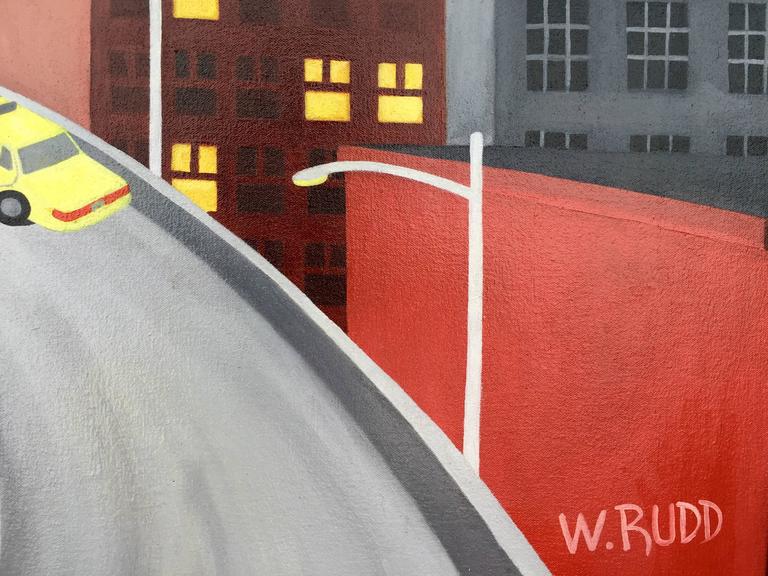 William James Rudd - "Cars on the Freeway, Bright Lights and Thunder ...