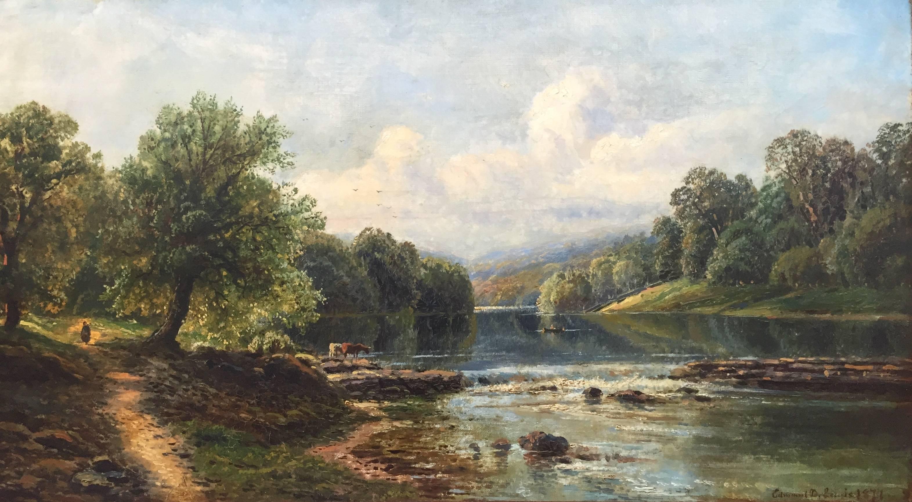 Edmund Darch Lewis - "A Summer Day" at 1stDibs | edmund d lewis ...
