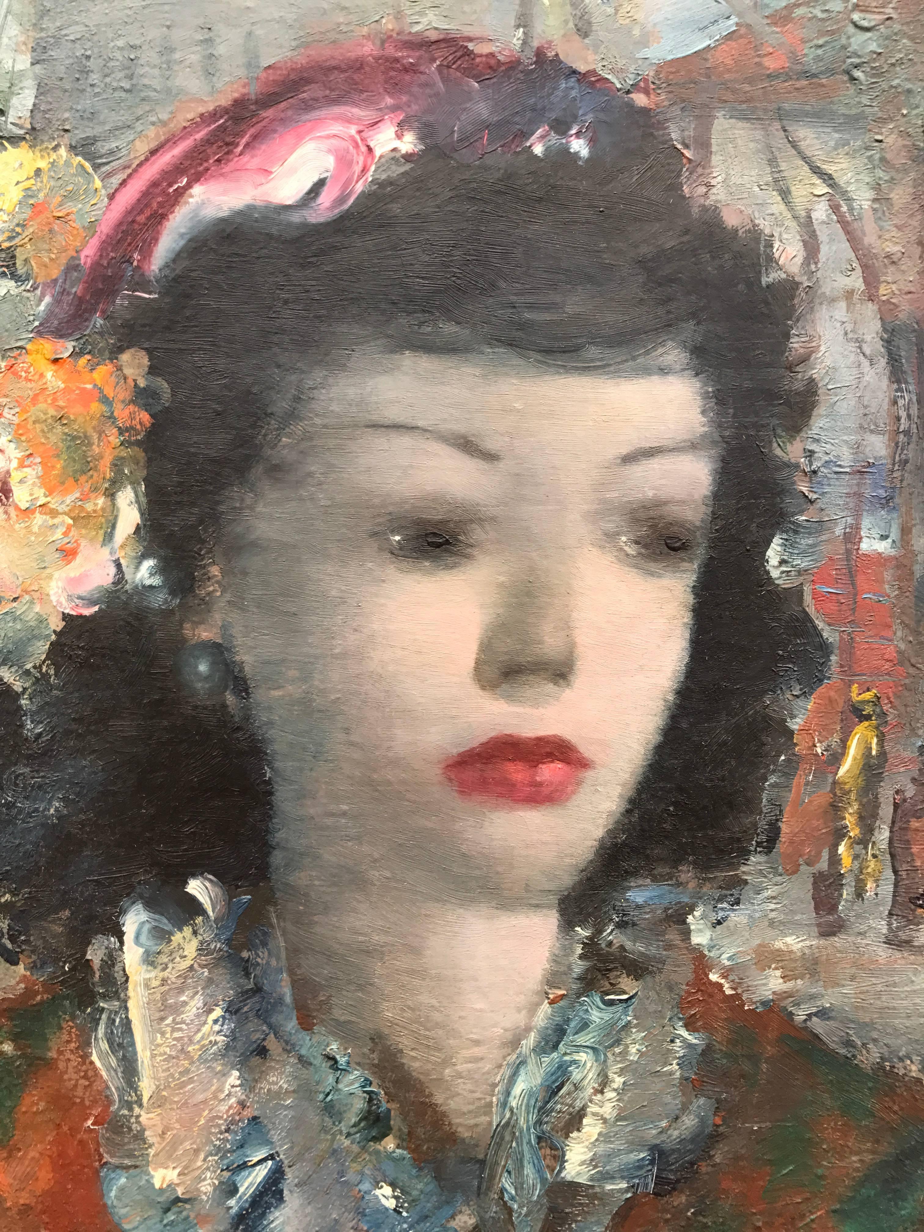 Jean Calogero - "Parisian Beauty" For Sale at 1stDibs