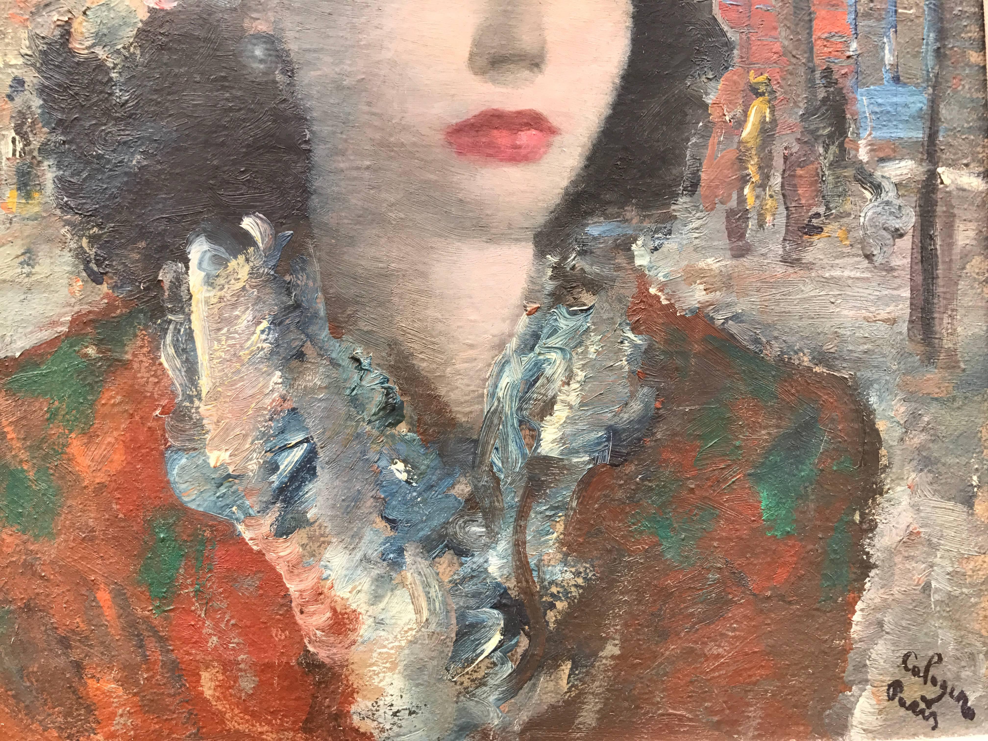 Jean Calogero - "Parisian Beauty" For Sale at 1stDibs