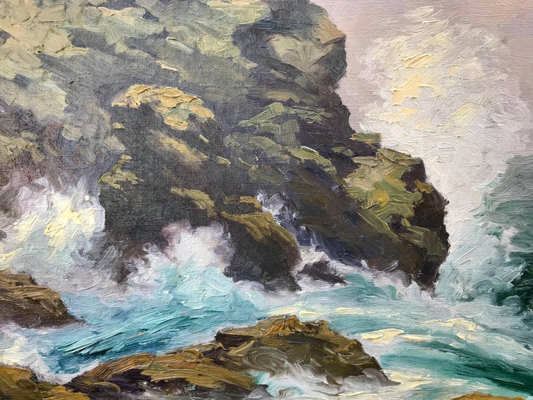 William Reuben Clark Wood - “Crashing Surf” at 1stDibs