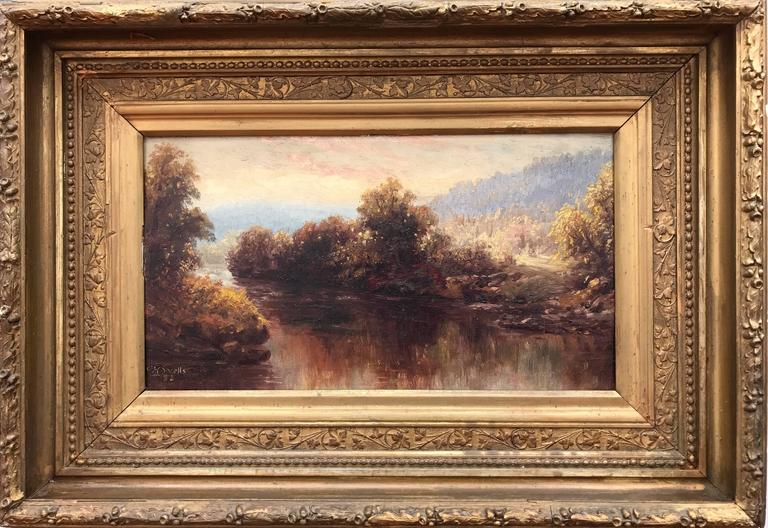 George Wells - “Autumn Reflections” at 1stDibs