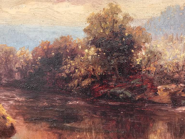 George Wells - “Autumn Reflections” at 1stDibs