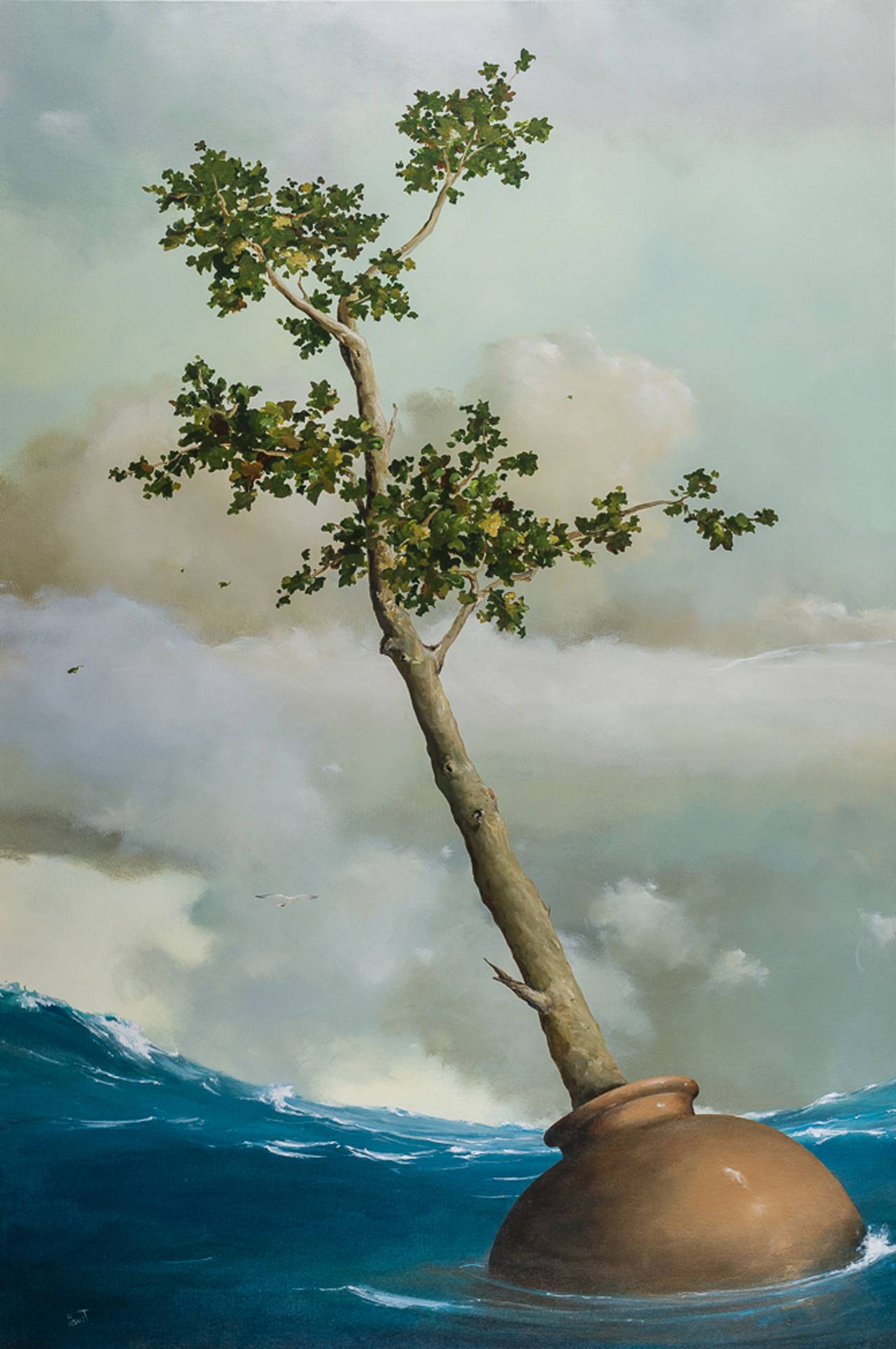 Jeff Faust - An Island In The Sea at 1stDibs