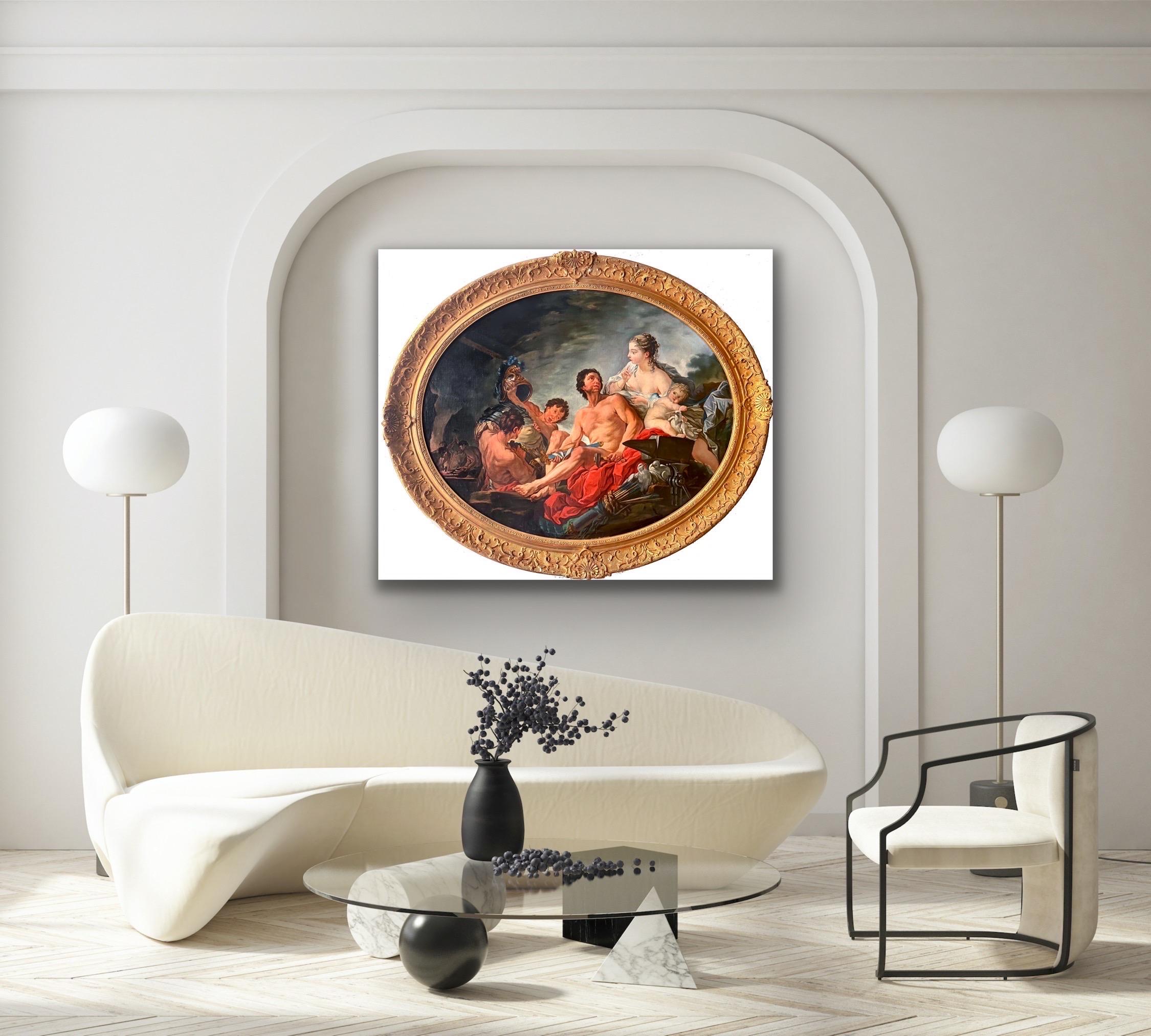 François Boucher (follower of) - Huge French 19th century Rococo ...