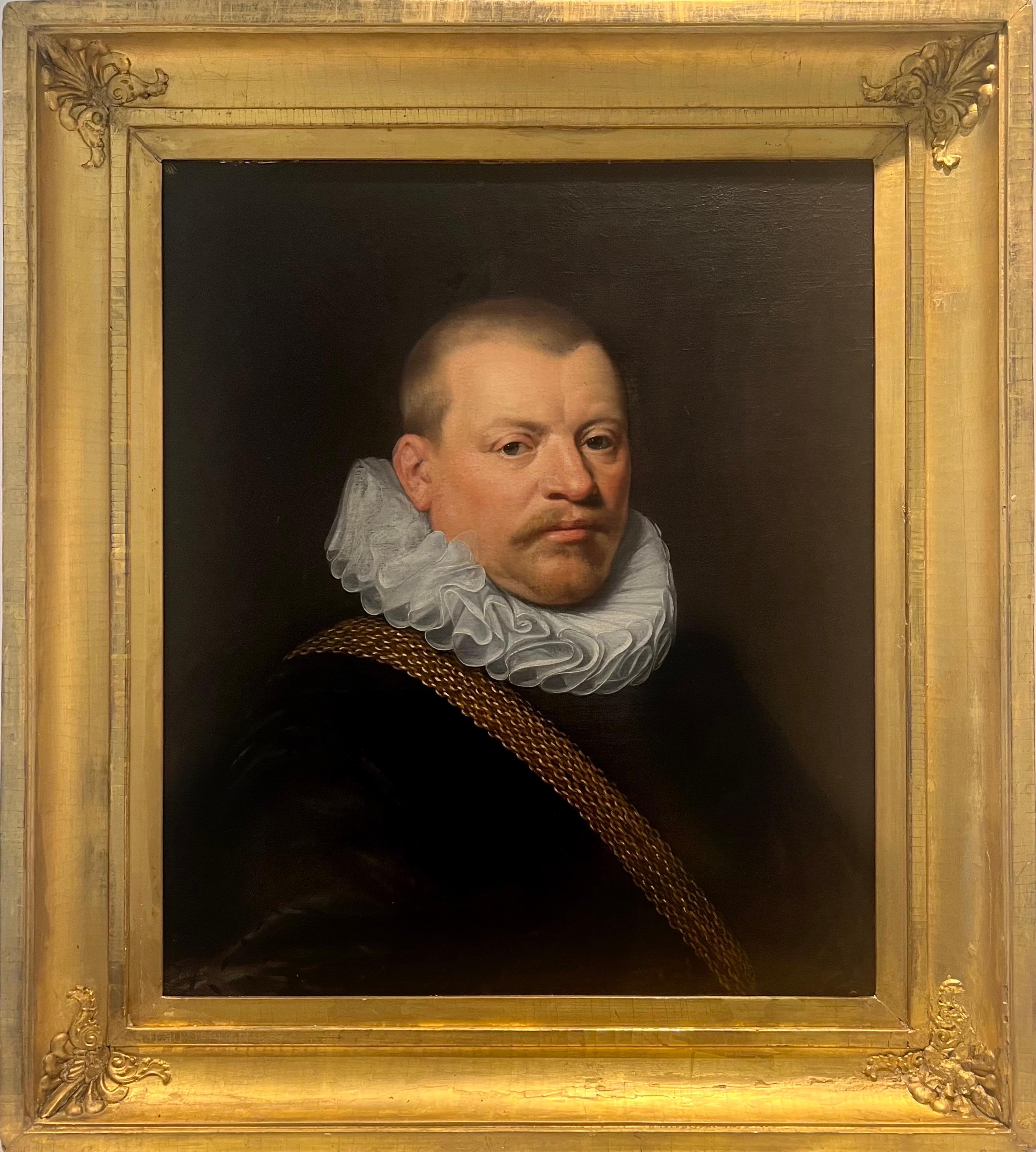 Jan van Ravesteyn - 17th century Dutch Old Master Portrait of Jacob de ...