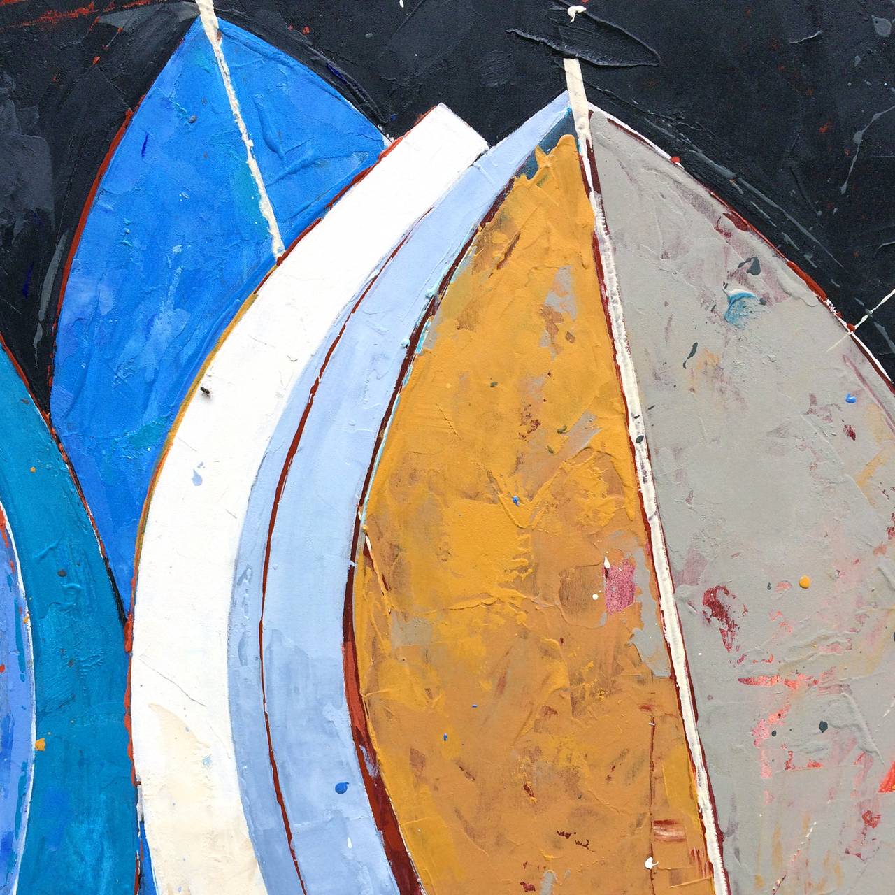 Bruce Lauritzen - Stacked Boats II V-37 For Sale at 1stDibs | bruce ...