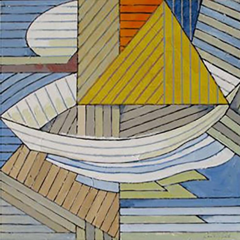Bruce Lauritzen - Crosshatch Boat Vessel Series 62 For Sale at 1stDibs