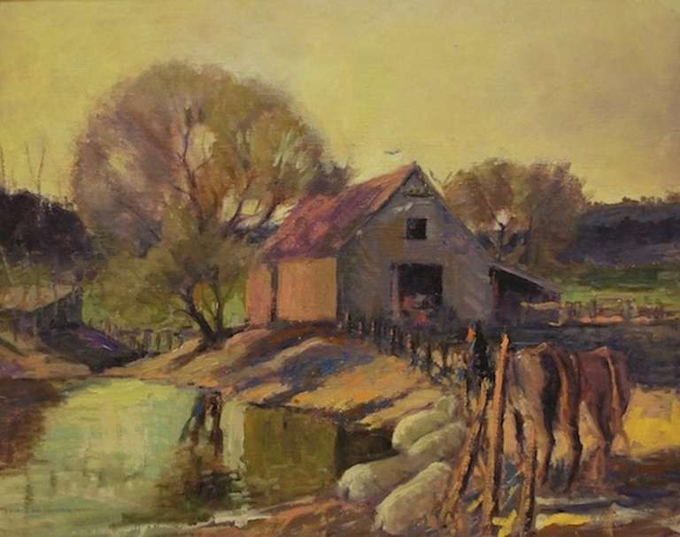 Frank Klepper - Feeding Hogs For Sale at 1stDibs