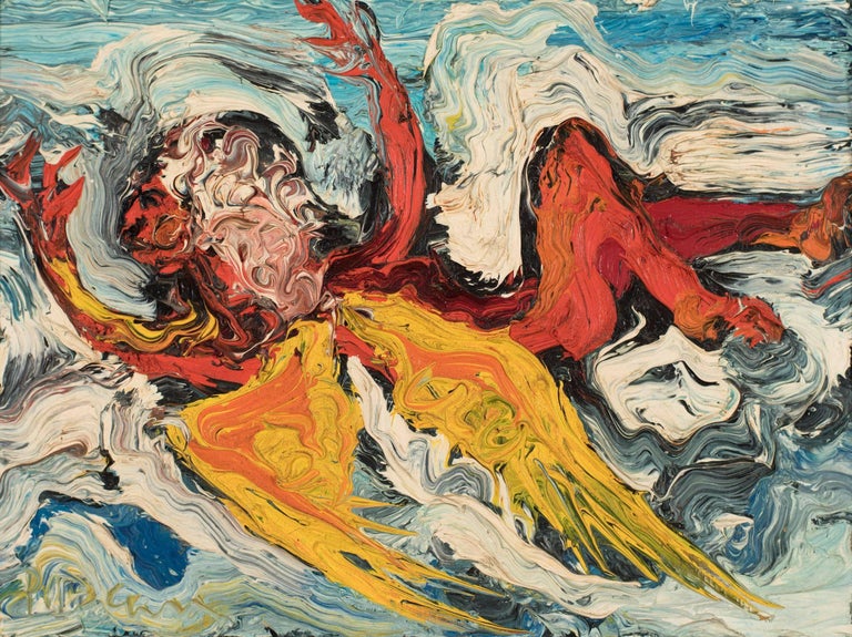 Peter Dean - Red Angel at 1stDibs