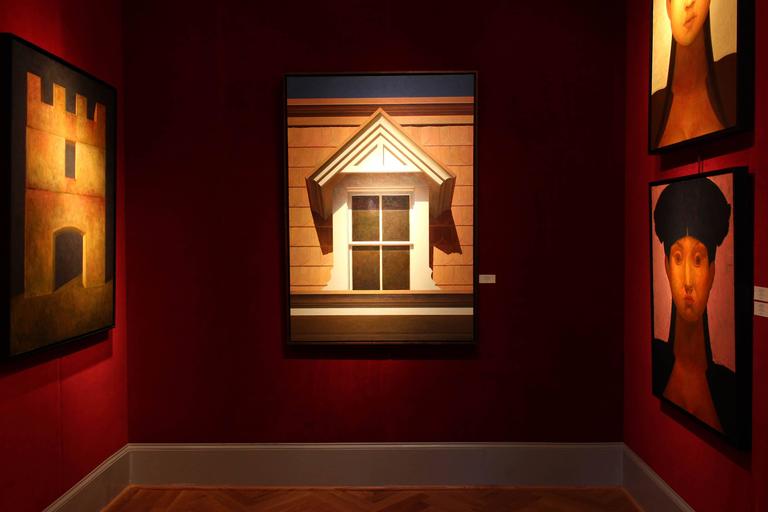 Edward Rice - "Dormer Mansard Roof" - Architectural Painting ...