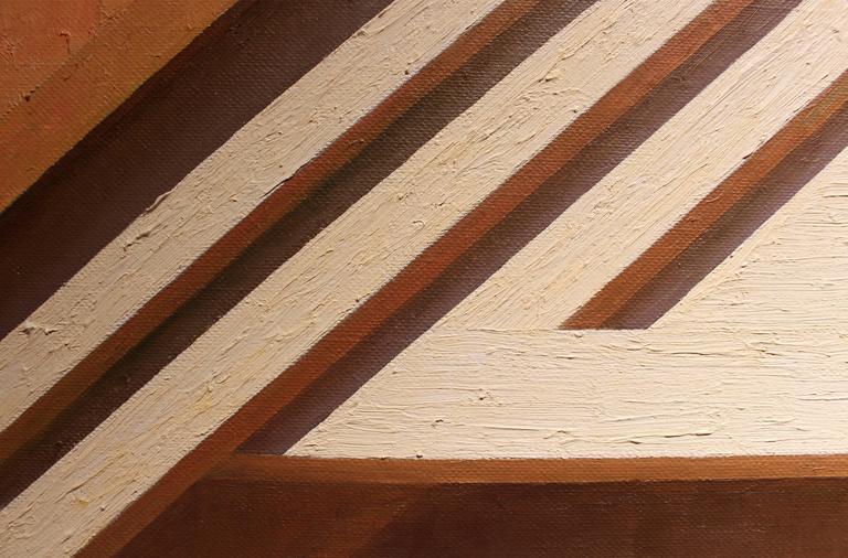 Edward Rice - "Dormer Mansard Roof" - Architectural Painting ...