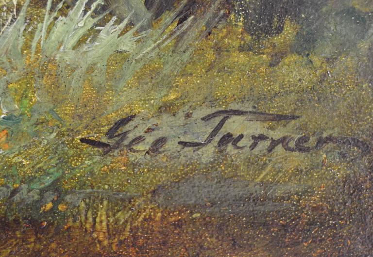 George Turner - A Scene near Ticknall, Derbyshire, oil on canvas at ...